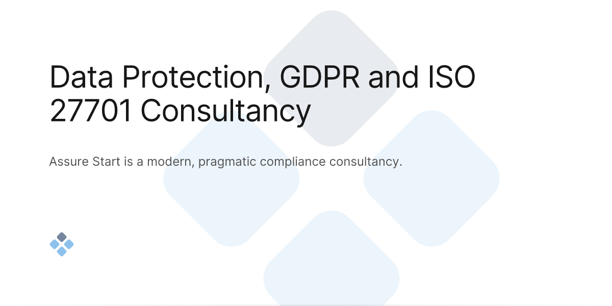 Data Protection, GDPR and ISO 27701 Consultancy - Assure Start
